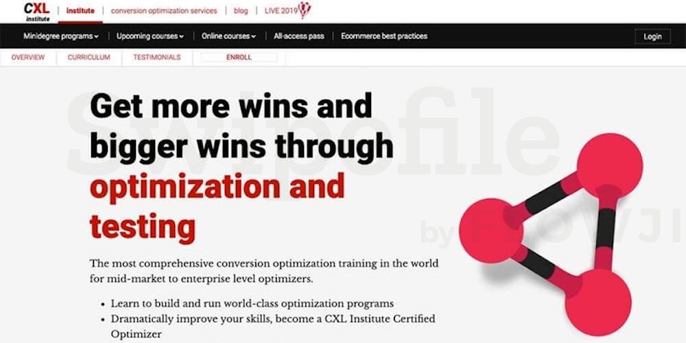 Landing Page - Conversion Optimization Training & Certification Program ...